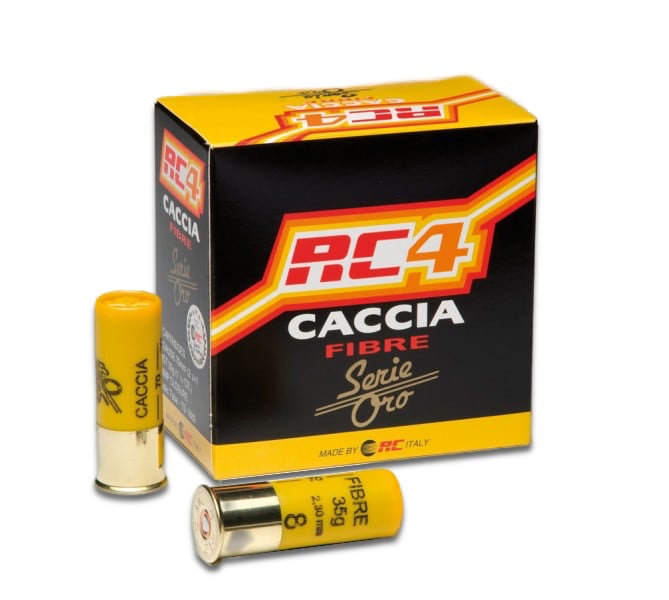 Cartuchos de Caza RC4 Caccia Oro Fibre – Armeria Pato