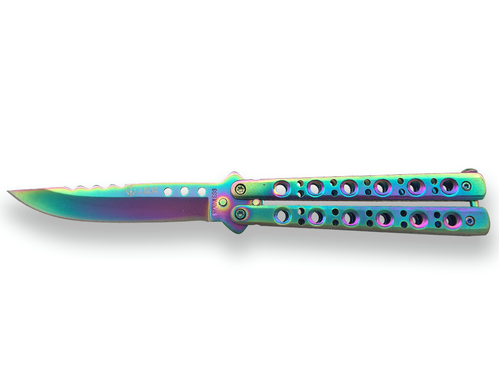 Fan Knife with Stainless Steel Handle – Armeria Pato